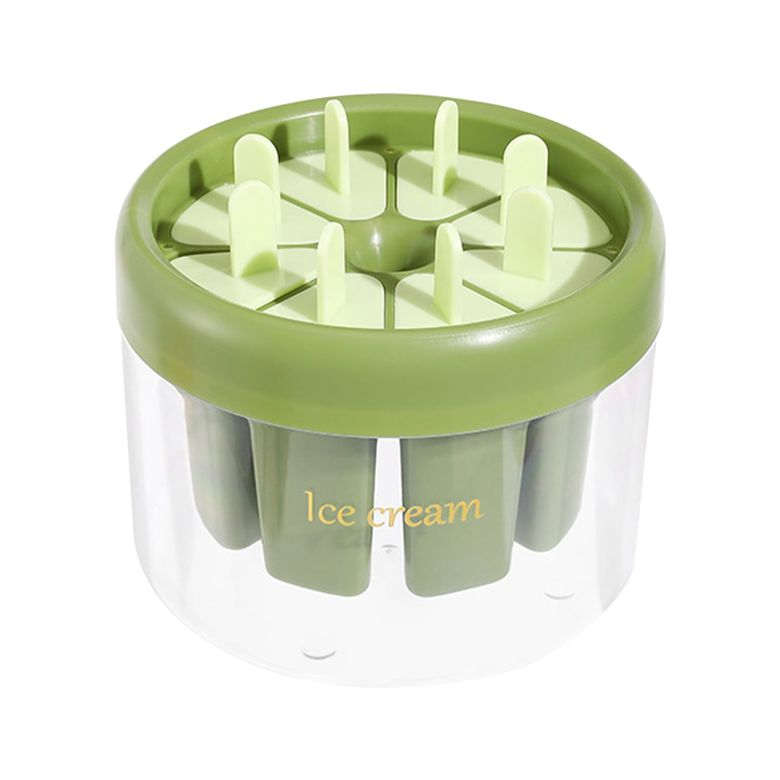 Cylinder Popsicle Molds Tray,8-Cavities Ice Cream Molds,Easy Release ...