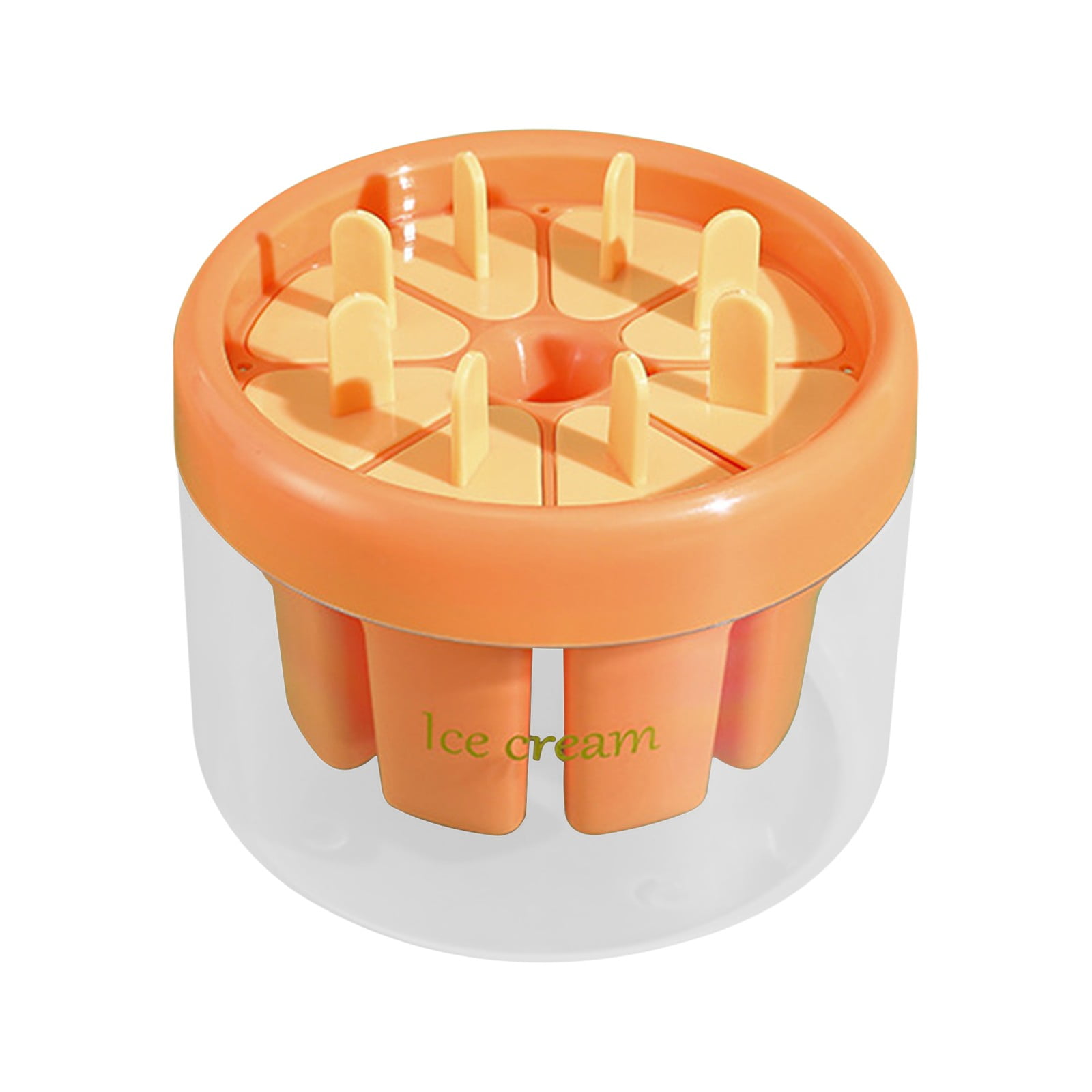 Cylinder Popsicle Molds Tray,8-Cavities Ice Cream Molds,Easy Release ...