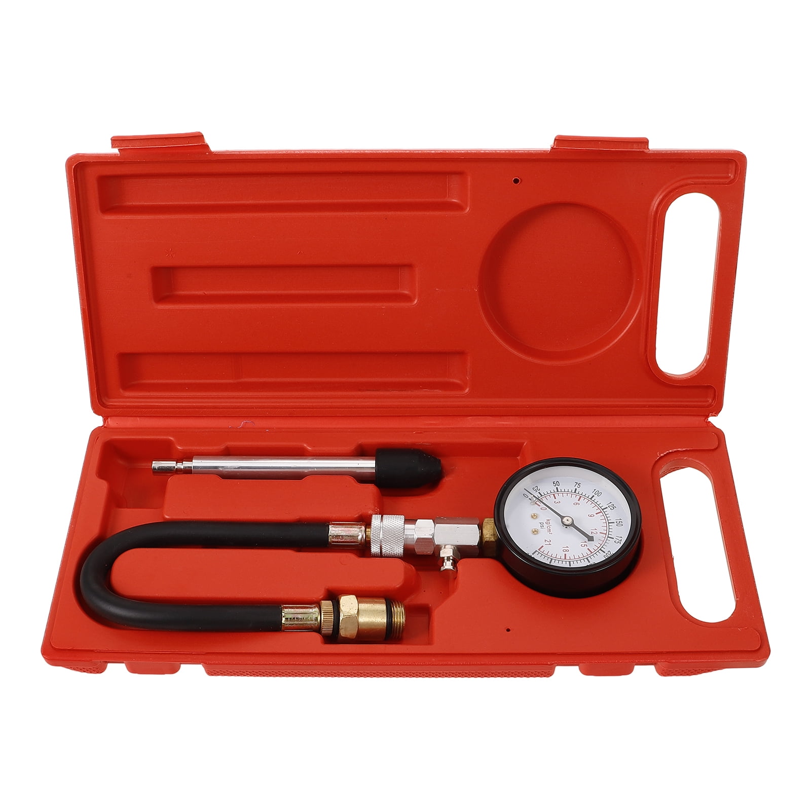Cylinder Pressure Gauge Engine Compression Test Kit Engine Compression ...