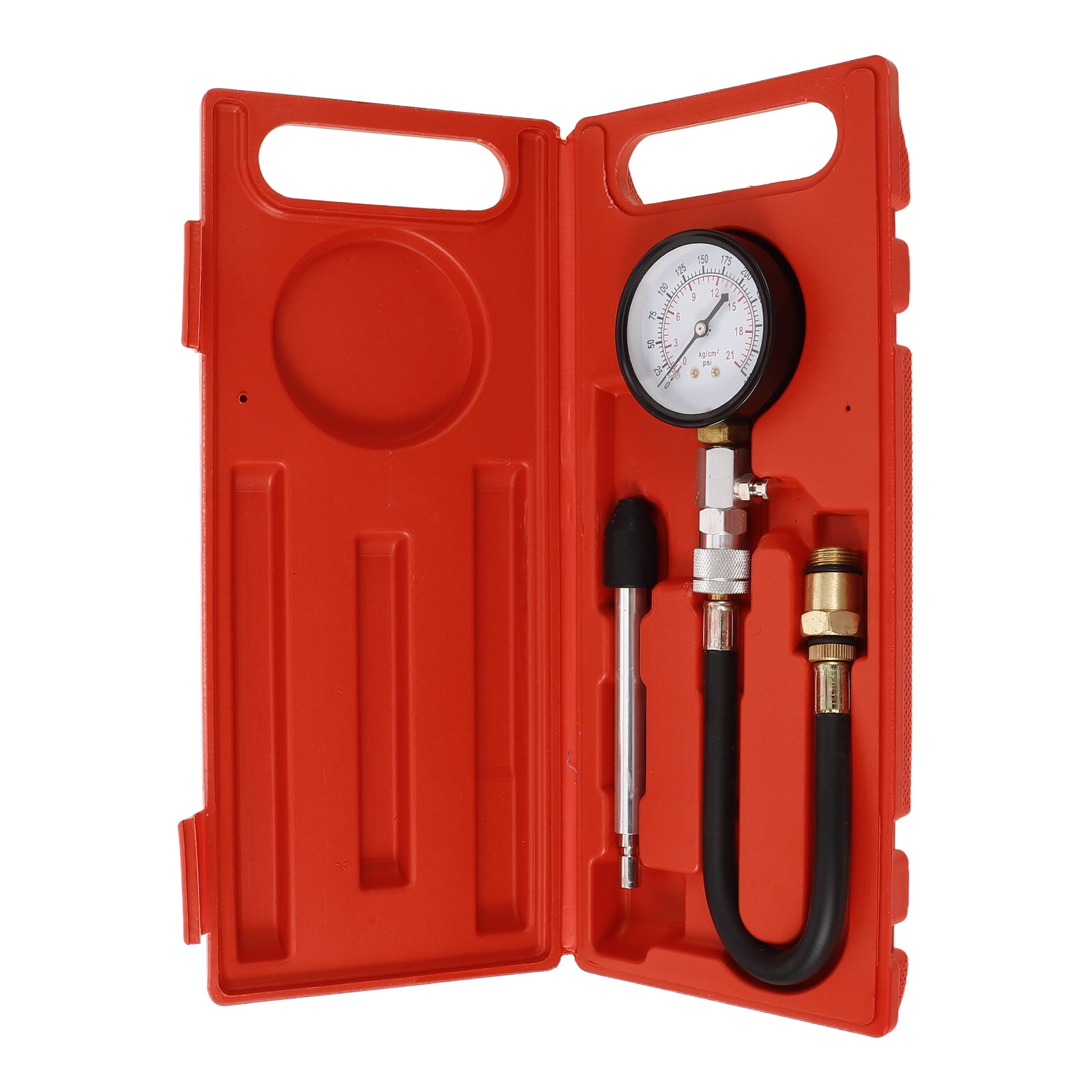Cylinder Pressure Gauge Pressure Tester Engine Compression Tester Kit ...
