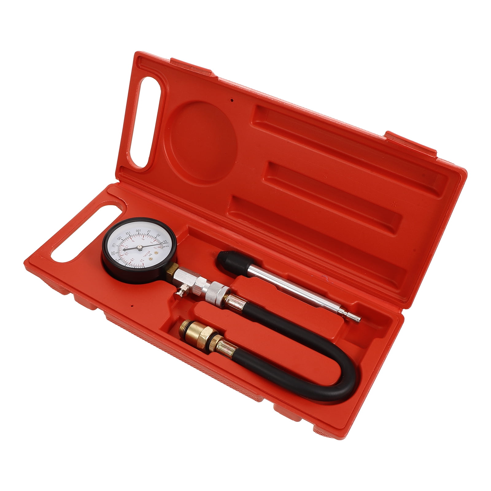 Cylinder Pressure Gauge Tester Automotive Engine Compression Test Kit ...