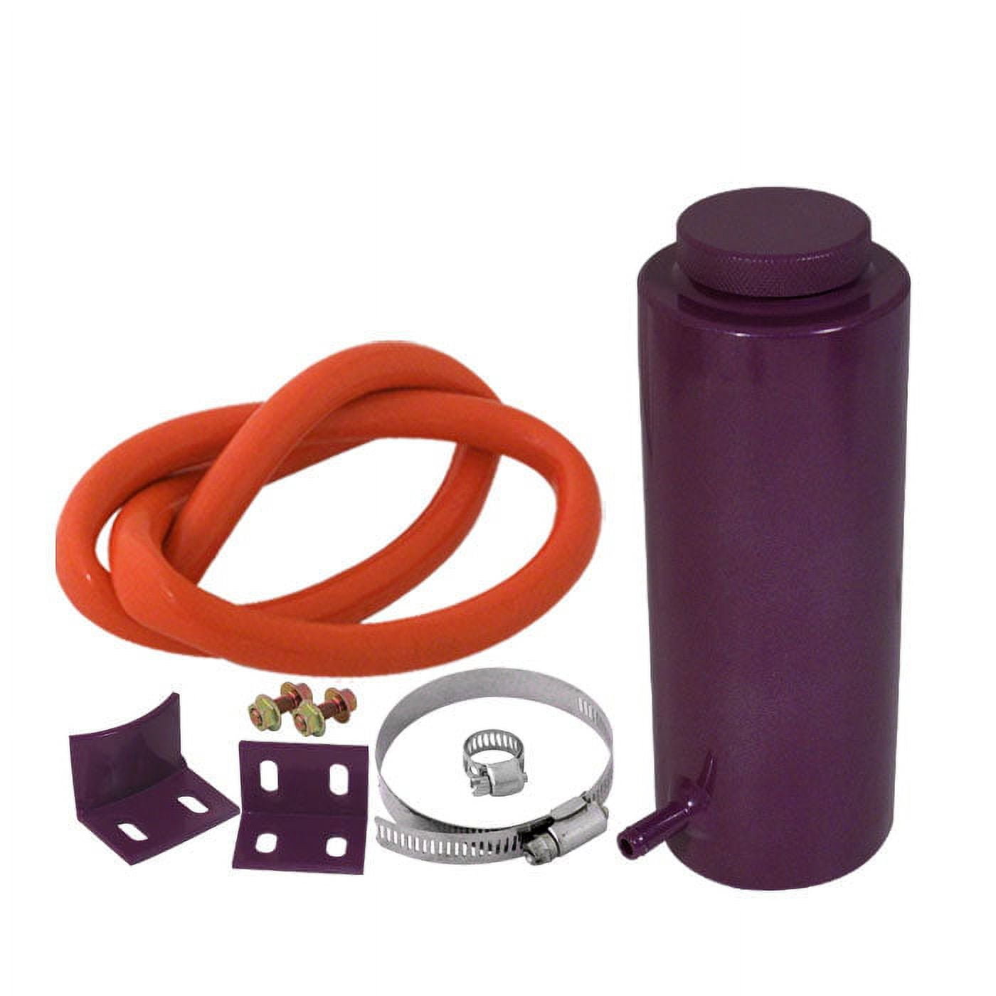 Cylinder Radiator Overflow Reservoir Coolant Cooling Tank Aluminum ...