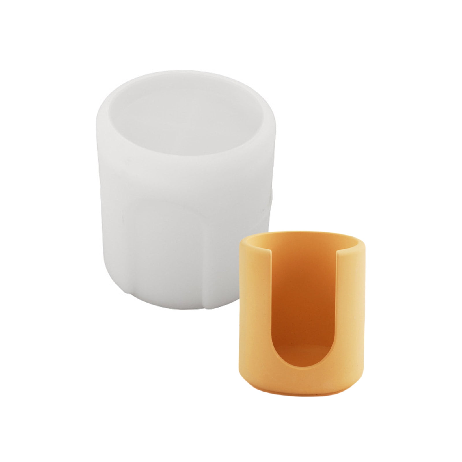 Cylinder Silicone Molds Silicone Holder Molds for Epoxy Resin ...