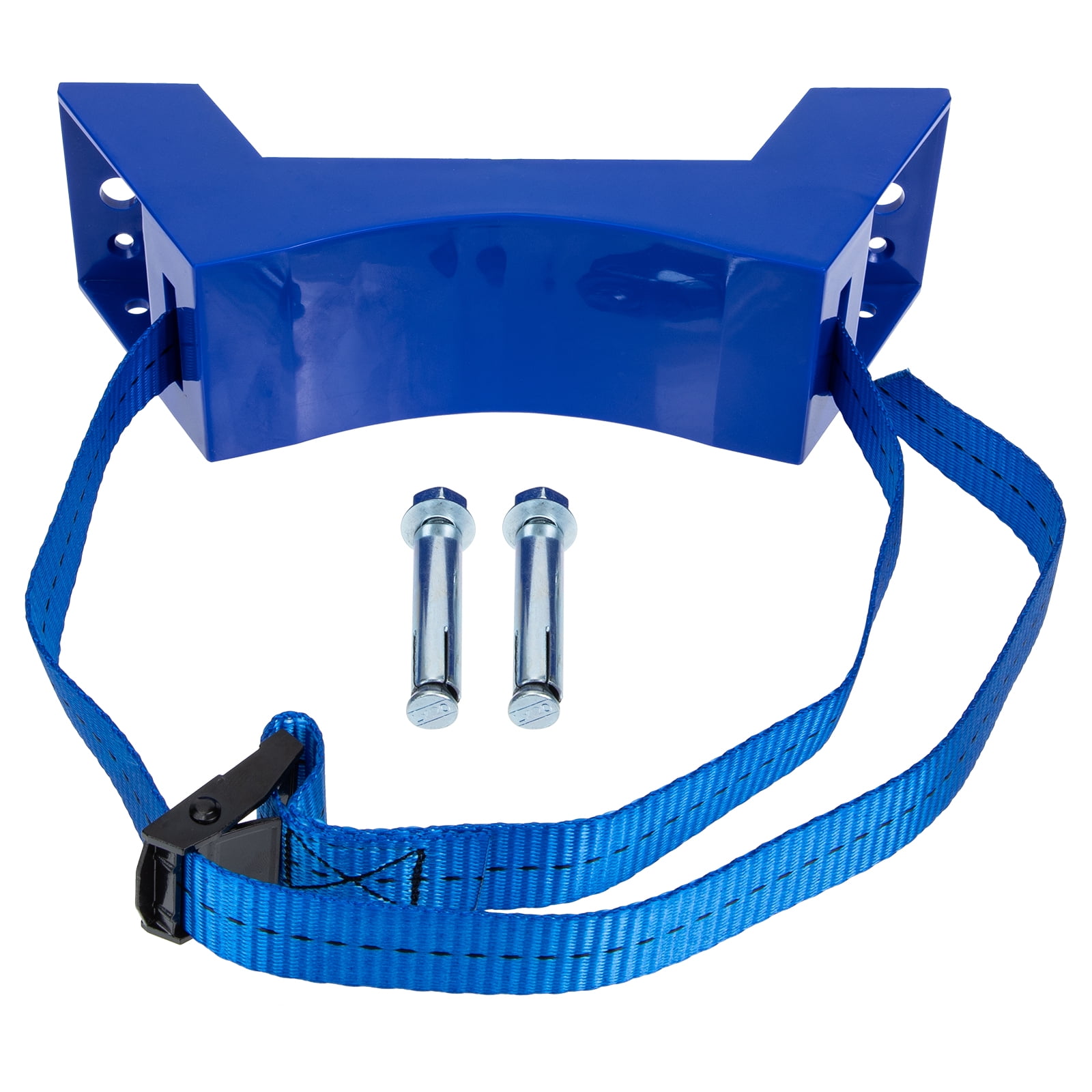 Cylinder Wall Mount Gas Bracket + Safety Chain - Propane Tank Holder ...