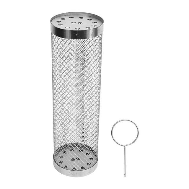 Cylindrical Barbecue Basket Cylinder Grilling Basket for Vegetables ...