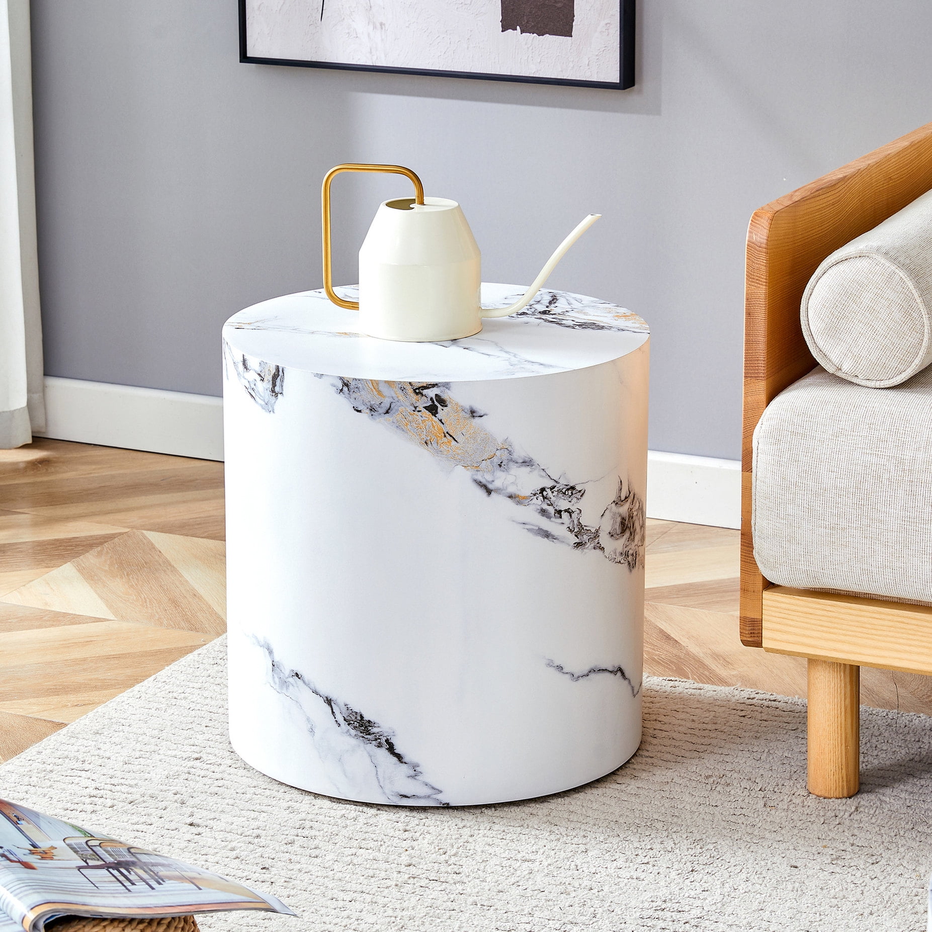 Cylindrical MDF Furniture for Interior | Adaptable to Different ...