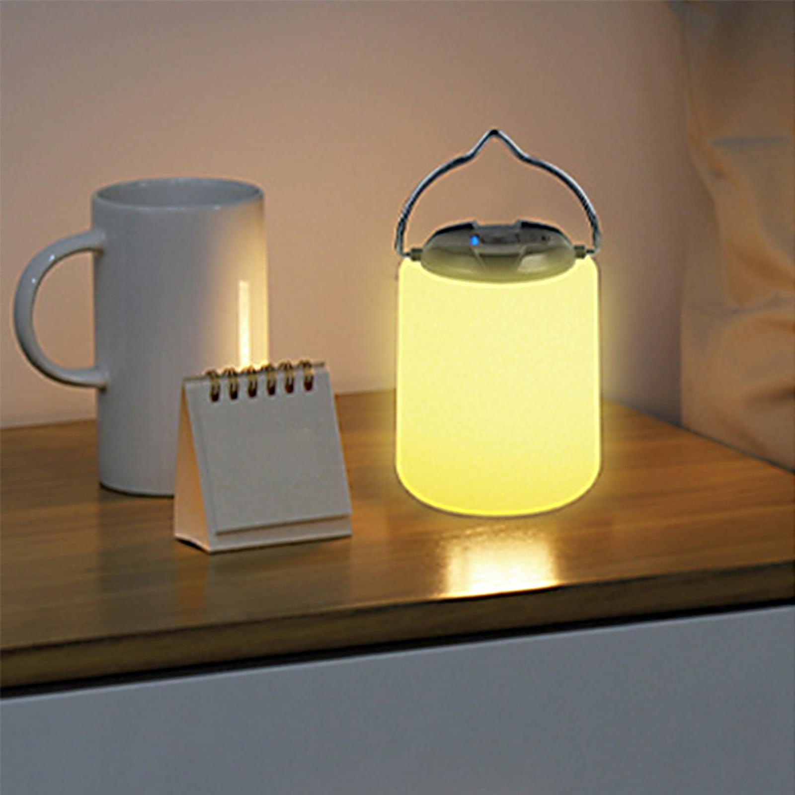 Cylindrical Mini Rechargeable Tent Camping Light Led Outdoor Emergency ...