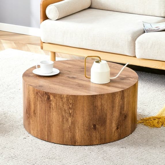 Cylindrical Patterned Table | Versatile for Multiple Interior Uses ...