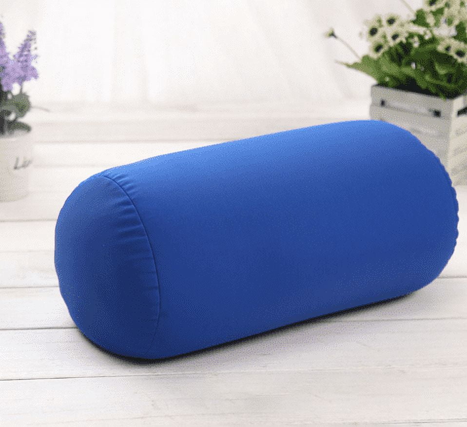 Cylindrical Pillow Comfortable Roll Pillow Microbead Jelly Bean Bed ...
