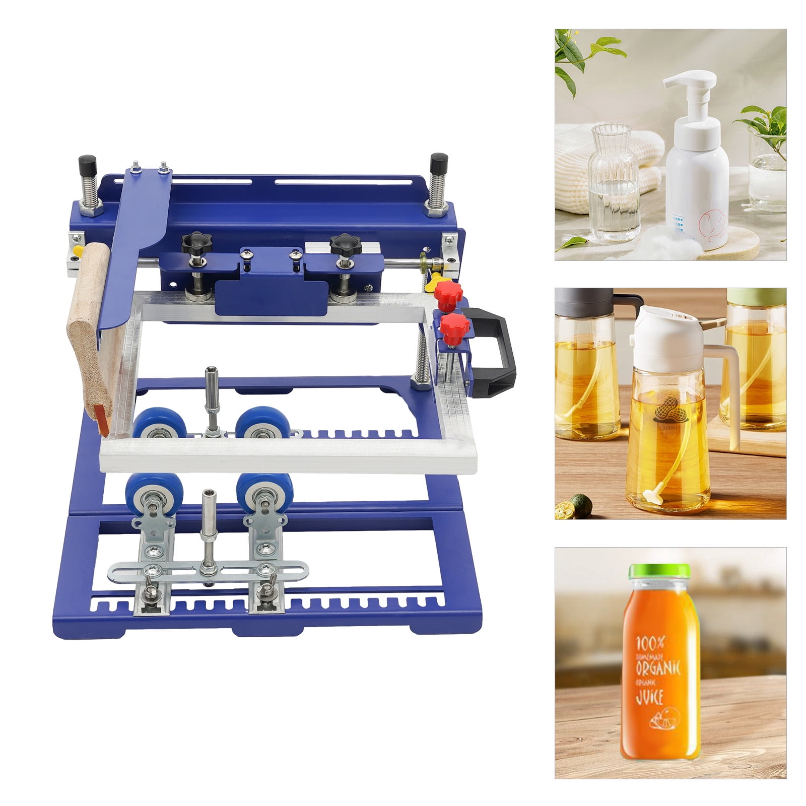 Cylindrical Screen Printing Machine, Curved Screen Printing Machine ...
