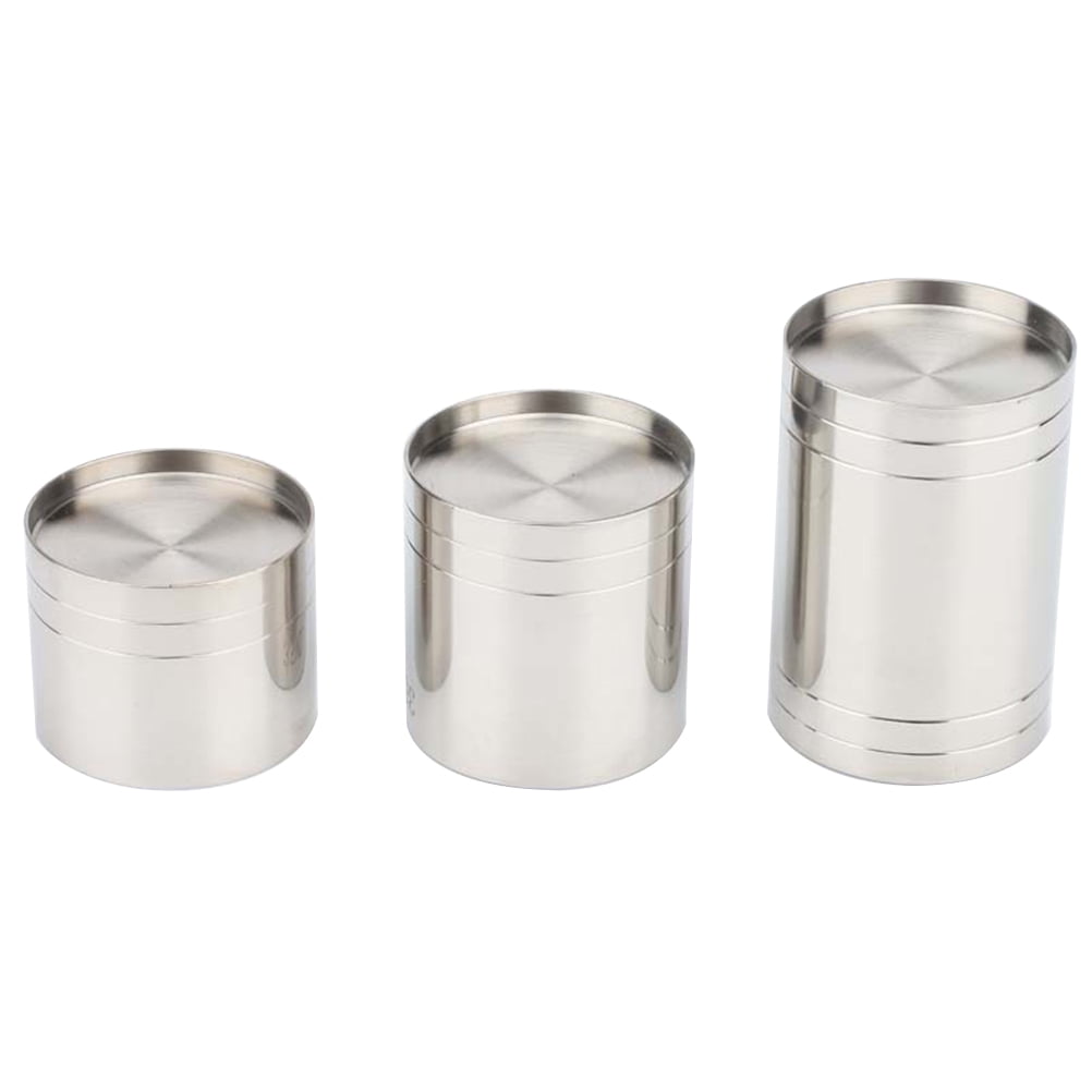 Cylindrical Straight Body Measuring Cups Stainless Steel Measure for ...