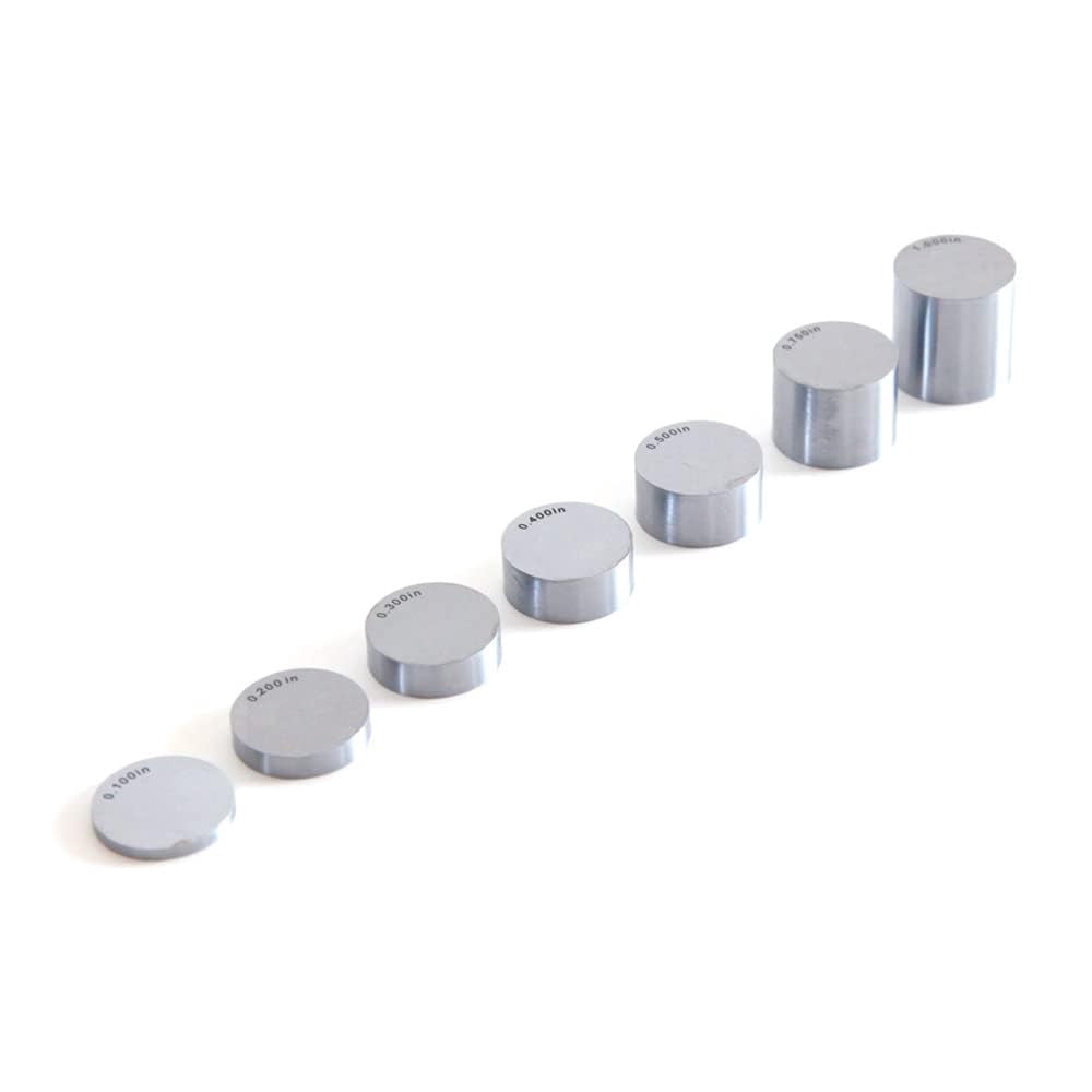 Cylindrical Test Blocks 7 Step Calibration Block for Ultrasonic ...