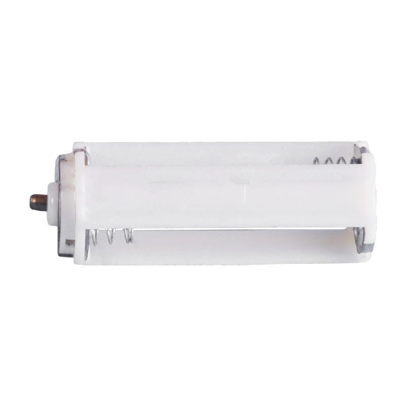 Cylindrical Type Plastic Battery Convertor Adapter DIY 3AAA Batteries ...
