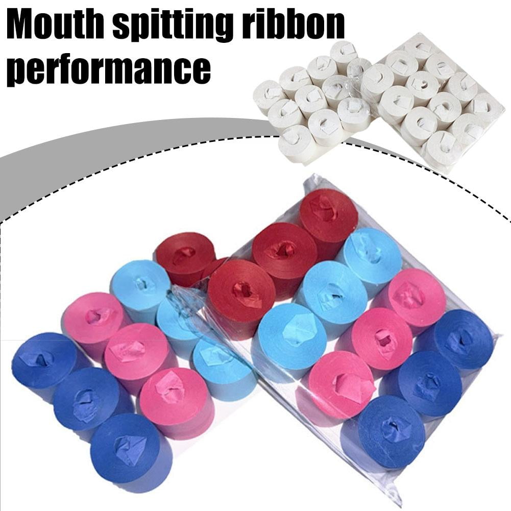 Cylindrical colored paper mouth pull can be pulled 19 meters ...