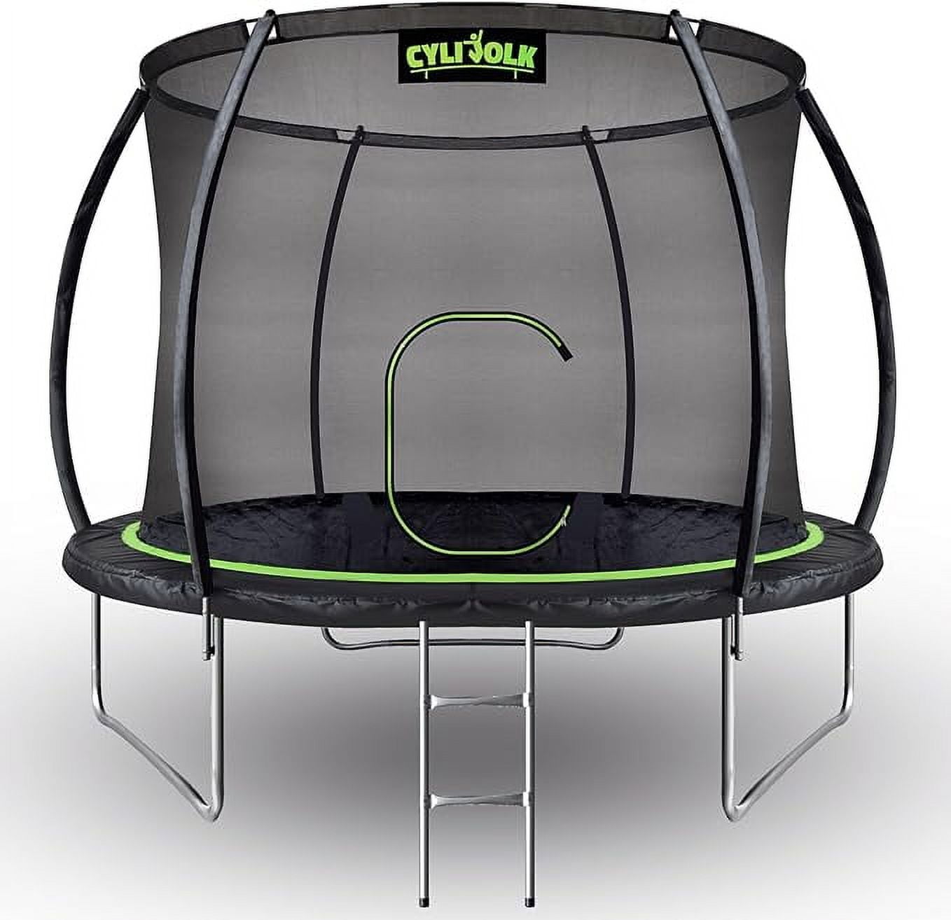Cylivolk 10FT Diameter Trampoline , Trampoline Outdoor for Kids and ...