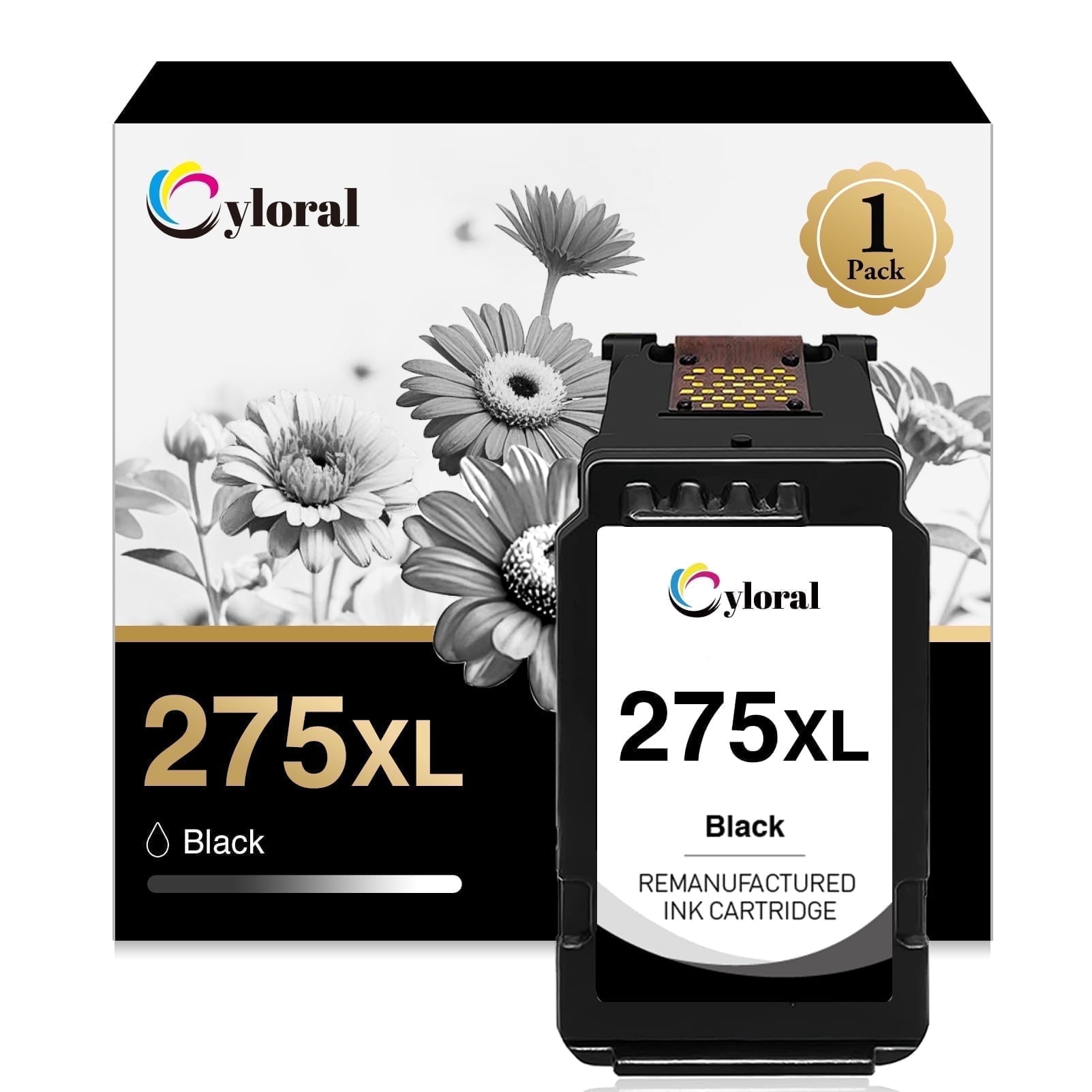 Cyloral 275XL ( Black) Ink Cartridge competible with 275XL and 276XL ...