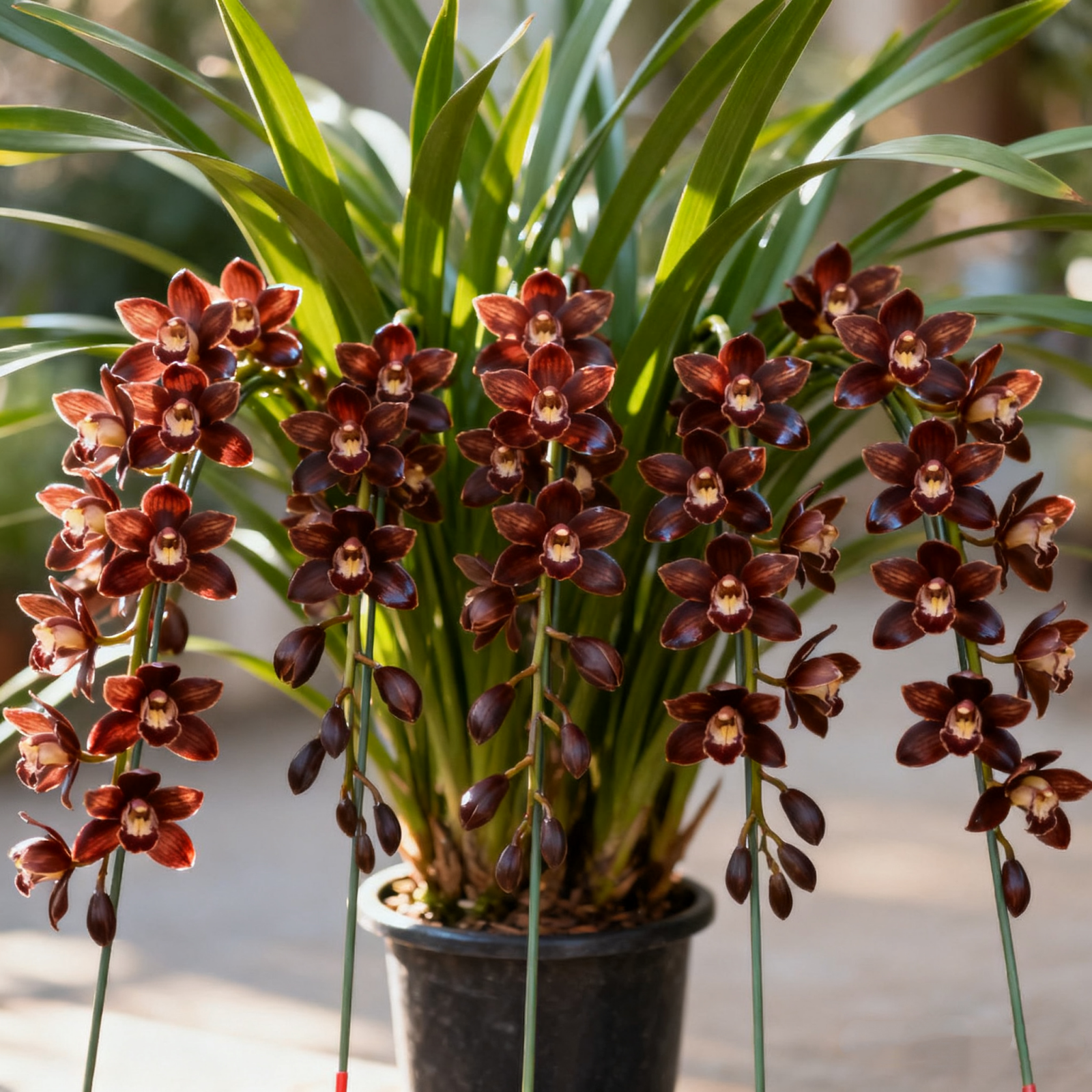 Cymbidium-Bulbs For Planting - Premium Garden Stakes Perfect for ...