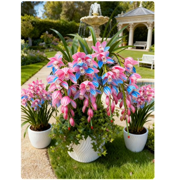 Cymbidium Bulbs/Professional Planting for Fill Shady Corners Garden ...