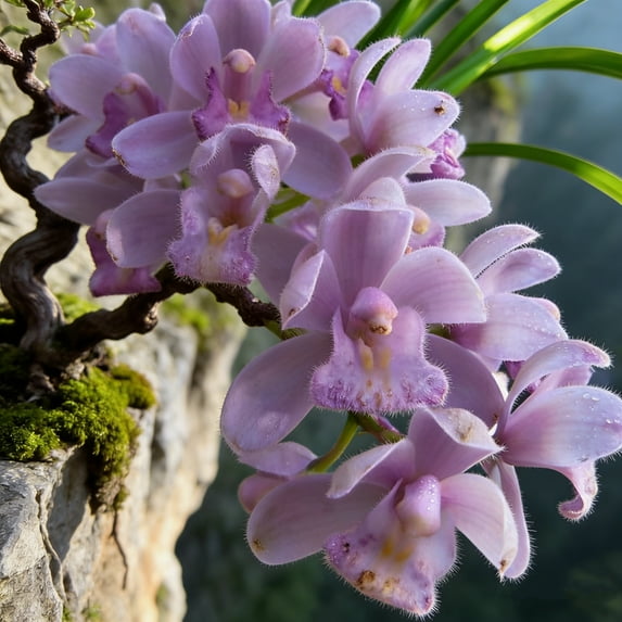 Cymbidium Orchid-(Bulbs For Planting) - Beautiful Garden Decoration ...