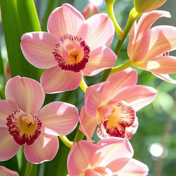 Cymbidium For Sale- Grow Simple -Iridescent-Cymbidium Potting Mix ...
