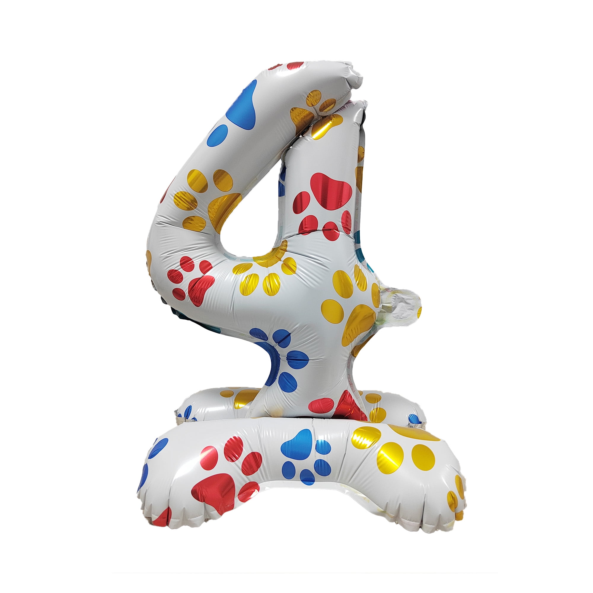 Cymylar 16-inch Number 4 Standing Balloons , Birthday Party Decoration ...