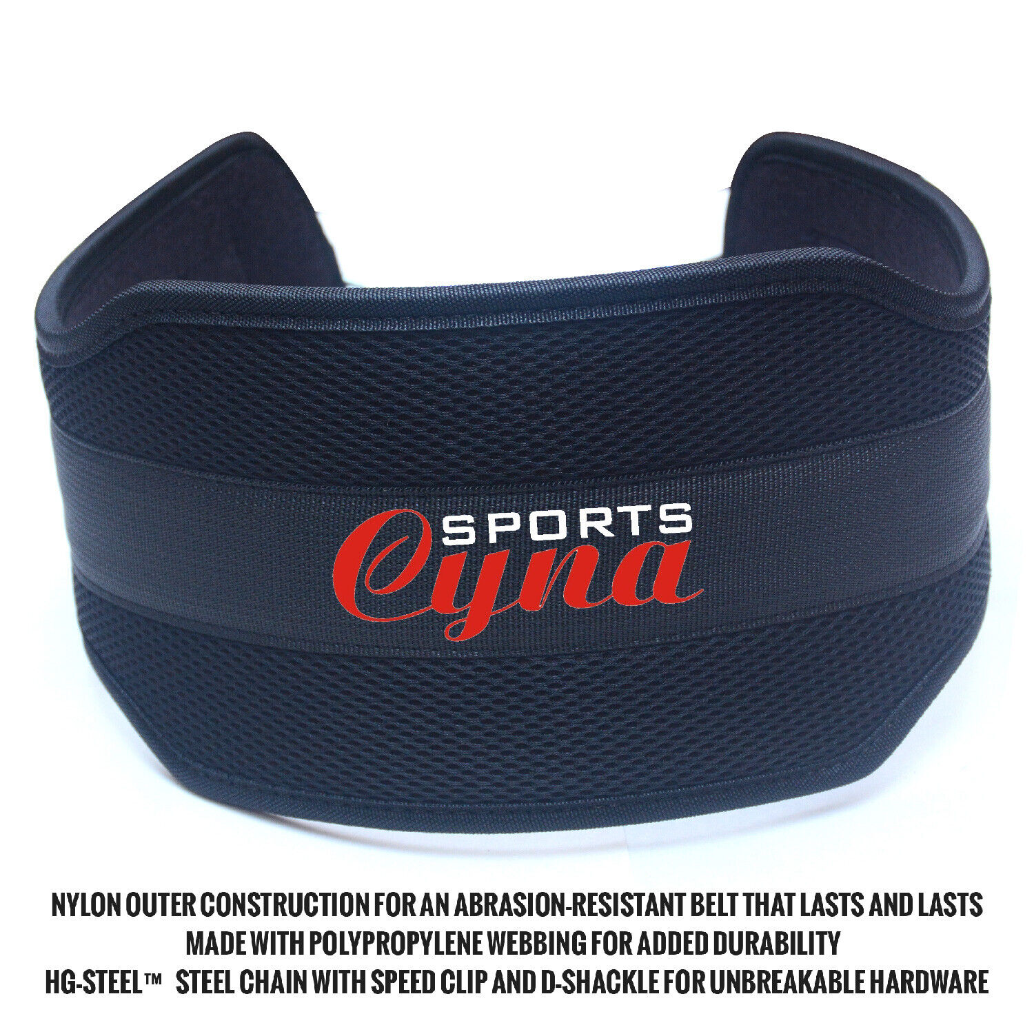 CynaSports Dipping Neoprene Belt Dip Chain For Fitness Body Building ...