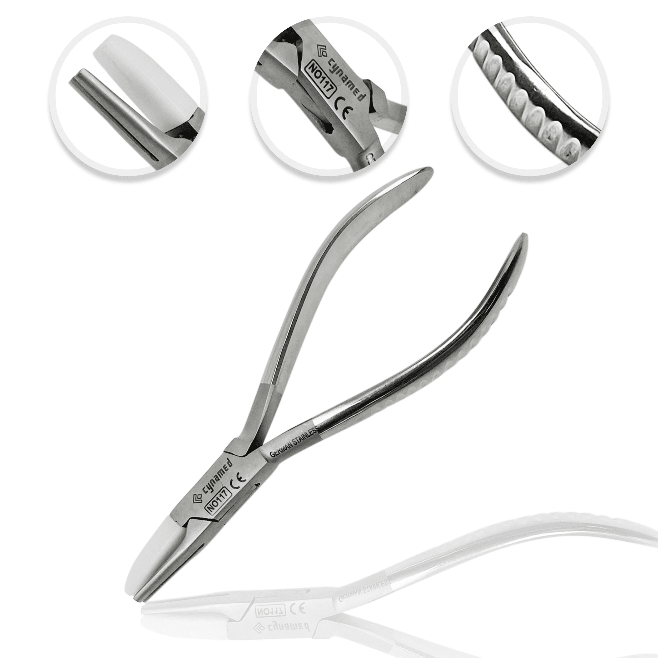 Cynamed Premium Double Action Nut Optical Pliers - Optician Eyeglass ...