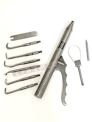Cynamed Set of 11-Dental Automatic Crown Remover Bridge Remover ...