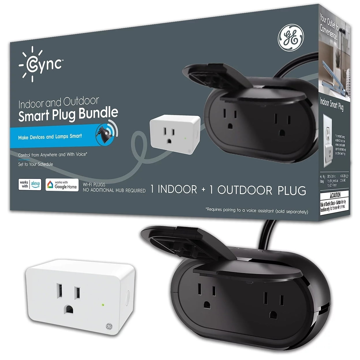 Cync Indoor/Outdoor Smart Plug Bundle - Walmart.com