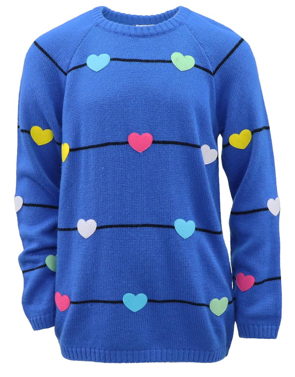 Cyndeelee Girls Long Sleeve Knit Pullover Christmas Sweater Crewneck ...