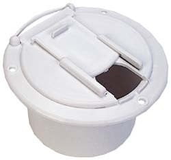 Cynder Polar White Electrical Cable Hatch - Walmart.com