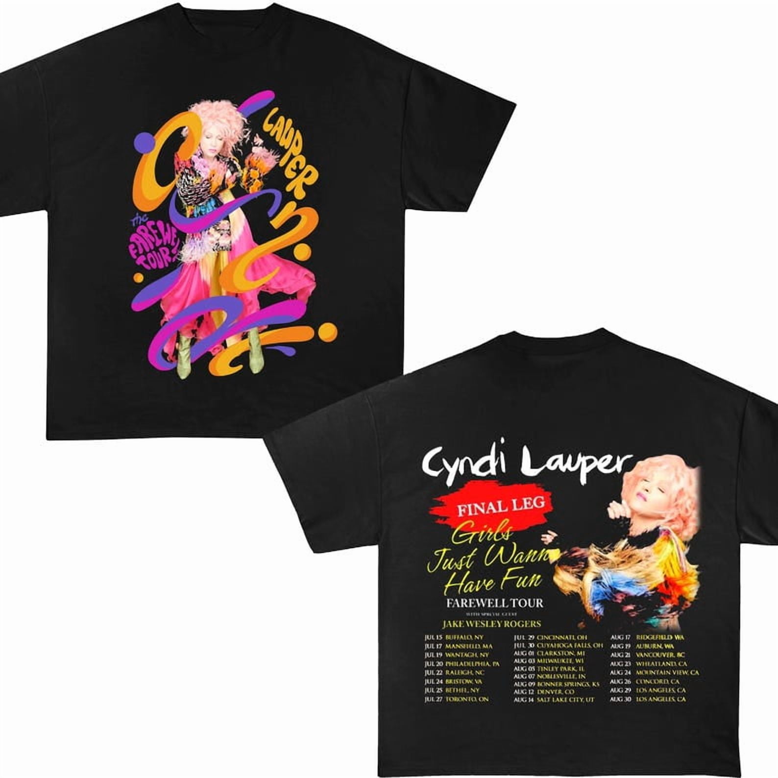 Cyndi Lauper Final Leg Shirt, Cyndi Lauper Girl Just Wanna Have Fun ...