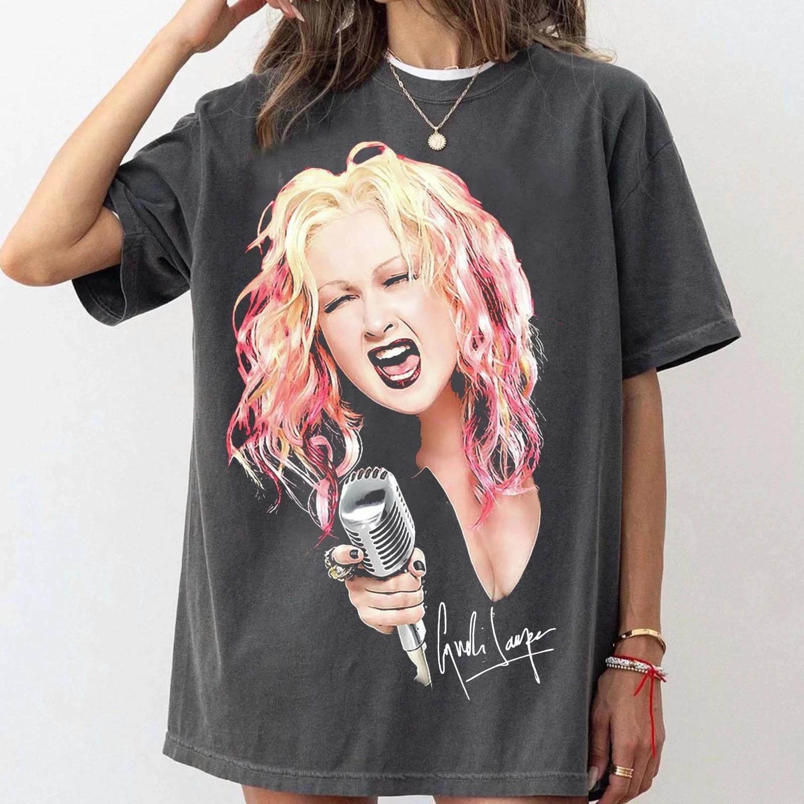 Cyndi Lauper Girl Just Wanna Have Fun Farewell Tour 2025 T-shirt ...