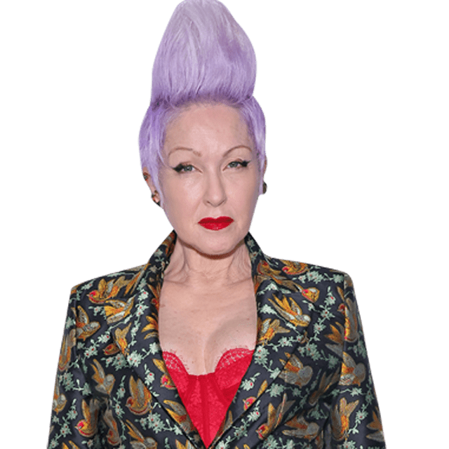 Cyndi Lauper Suit Half Body Buddy Cutout