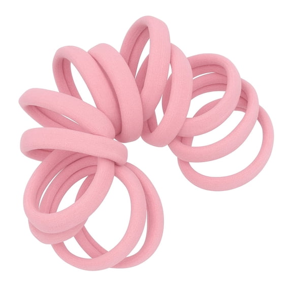 Cyndibands Light Pink Seamless Hair Ties - Extra Gentle Soft and ...