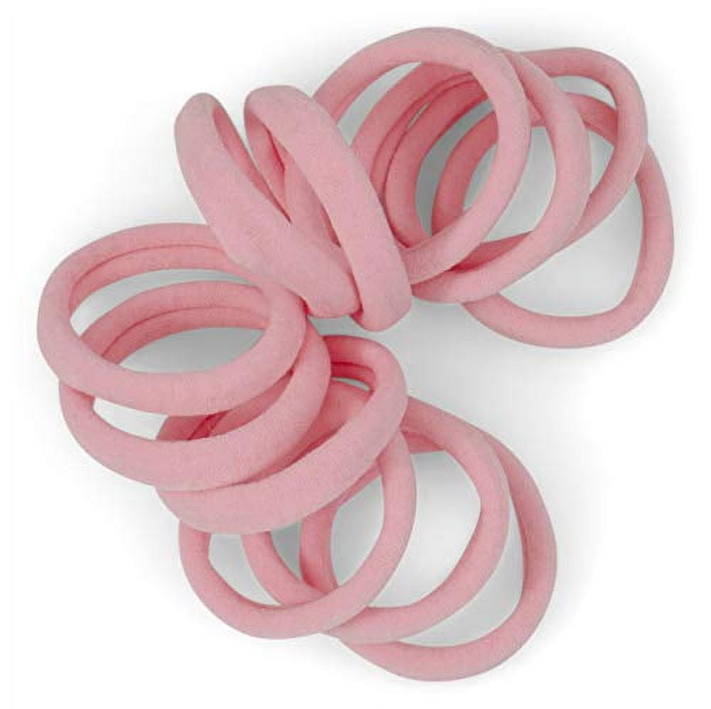 Cyndibands Light Pink Seamless Hair Ties - Extra Gentle Soft and ...