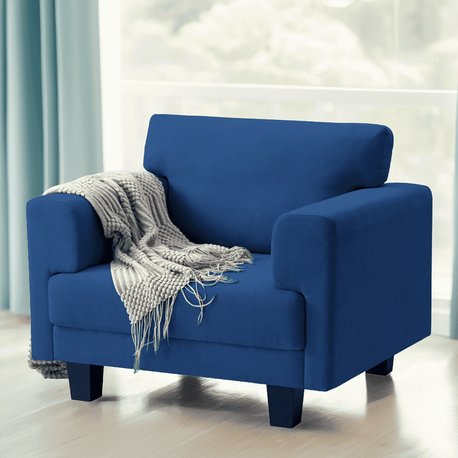 Cynefin Oversized Accent Chair, Living Room Chairs, 38" Large Bedroom ...