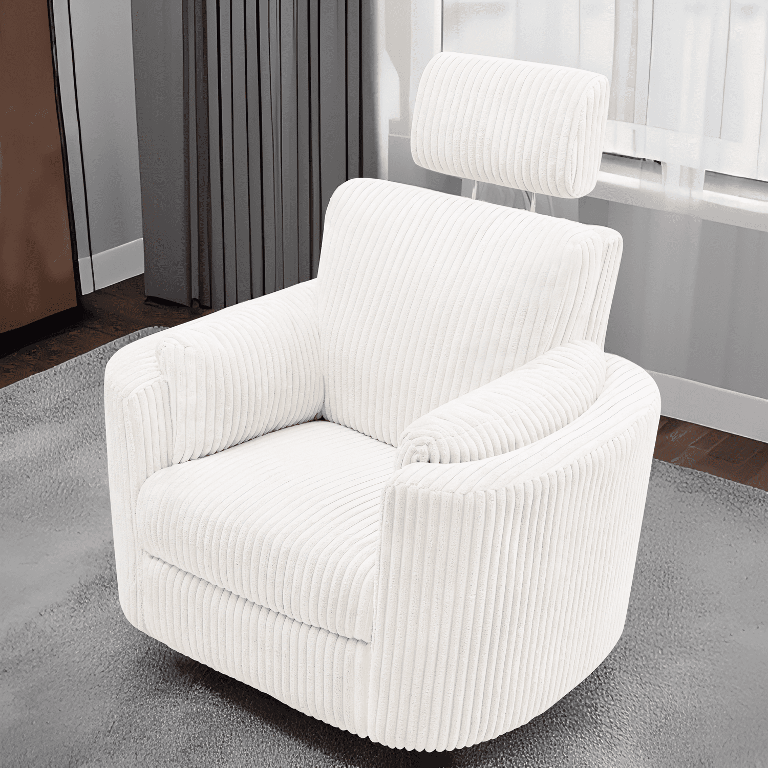 Cynefin Power Recliner Swivel Rocking Nursery Glider Rocker Chair with ...