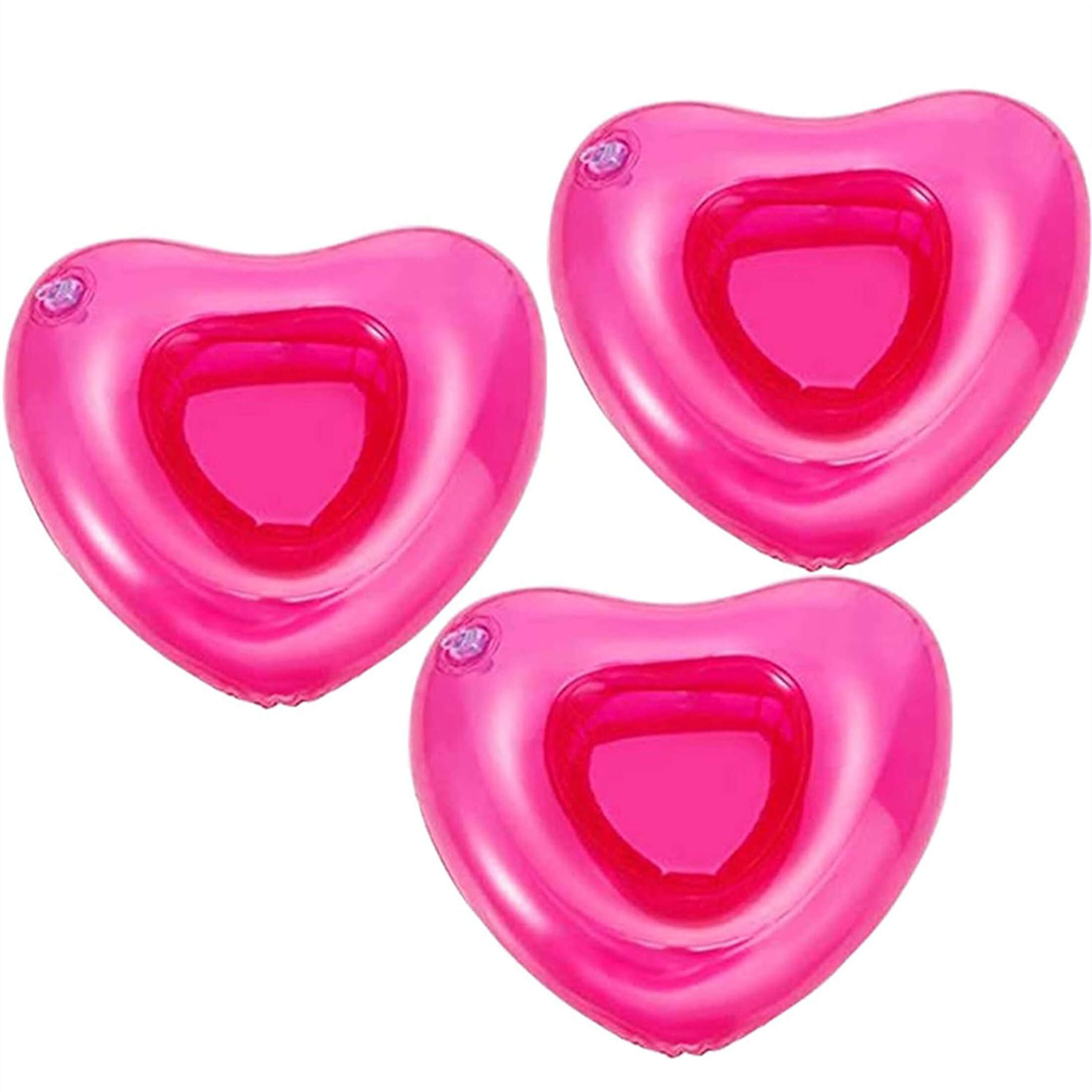 Cyninesm 3 Pcs Inflatable Drink Holders Floating Cup Holders Drink ...