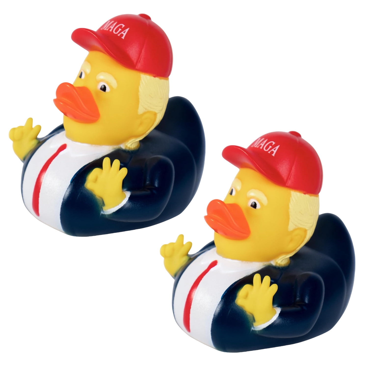 Cyninesm Giant Rubber Duck Bath Toy for Baby Kids,Trump Duck Great for ...