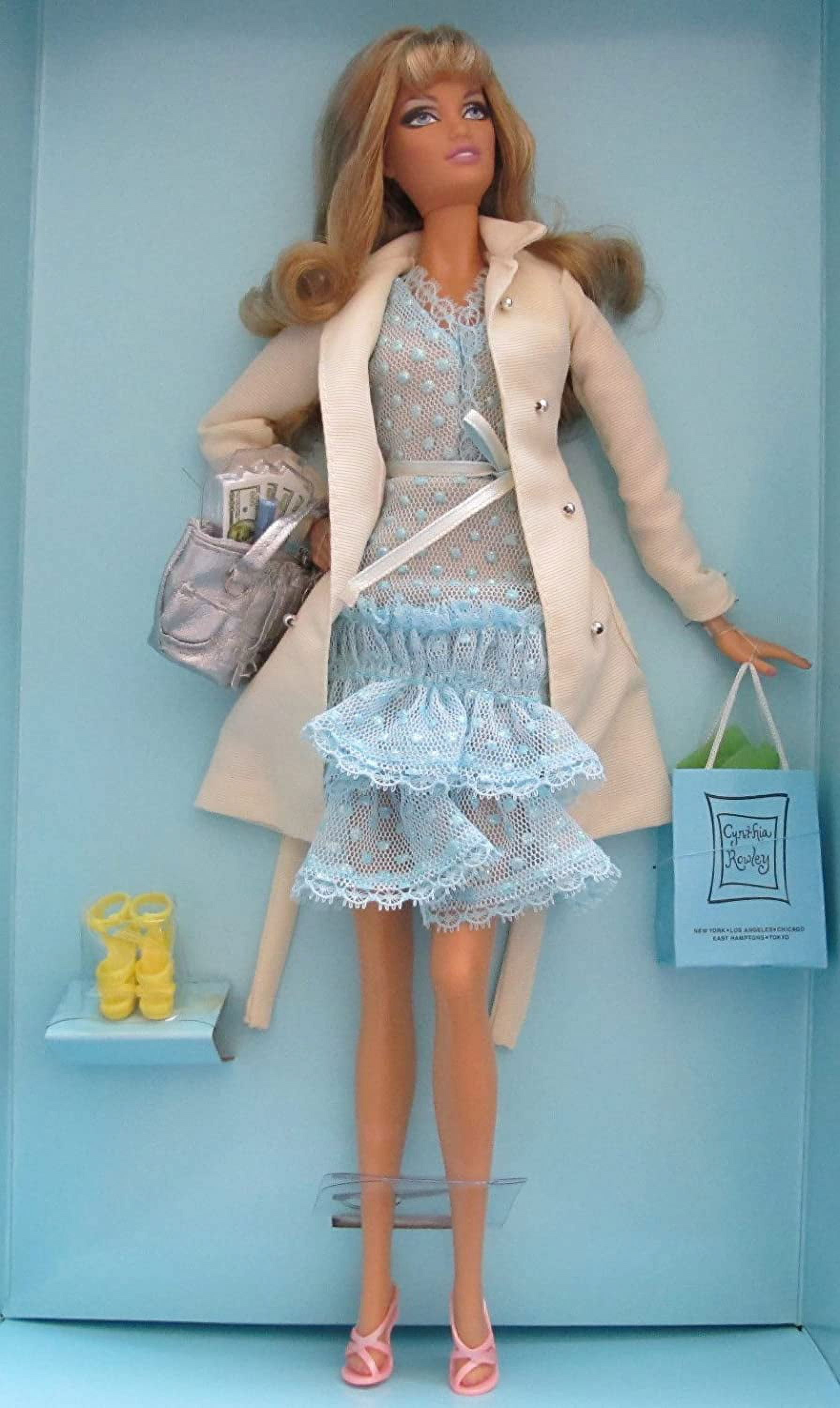 Cynthia Rowley Barbie Doll Gold Label Collector Edition 2004 Mattel ...
