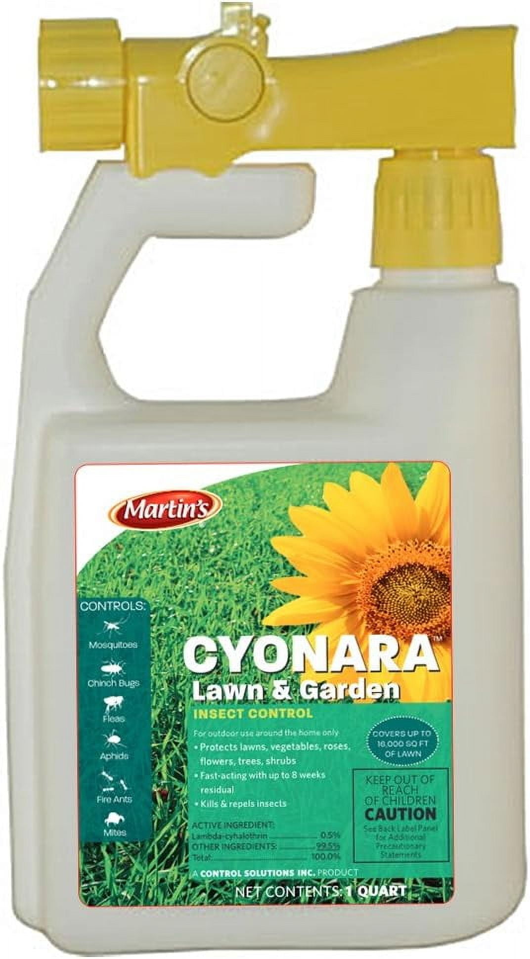 Cyonara Lawn and Garden Insecticide, Kills and Repels Over 100 Pests ...