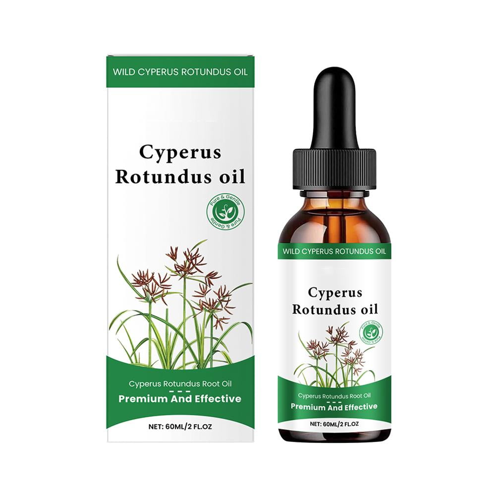 Cyperus Rotundus Oil - 100% Cyprus Oil Natural Nut Grass Oil All Skin Types 60ml Y6P2 - Walmart.com