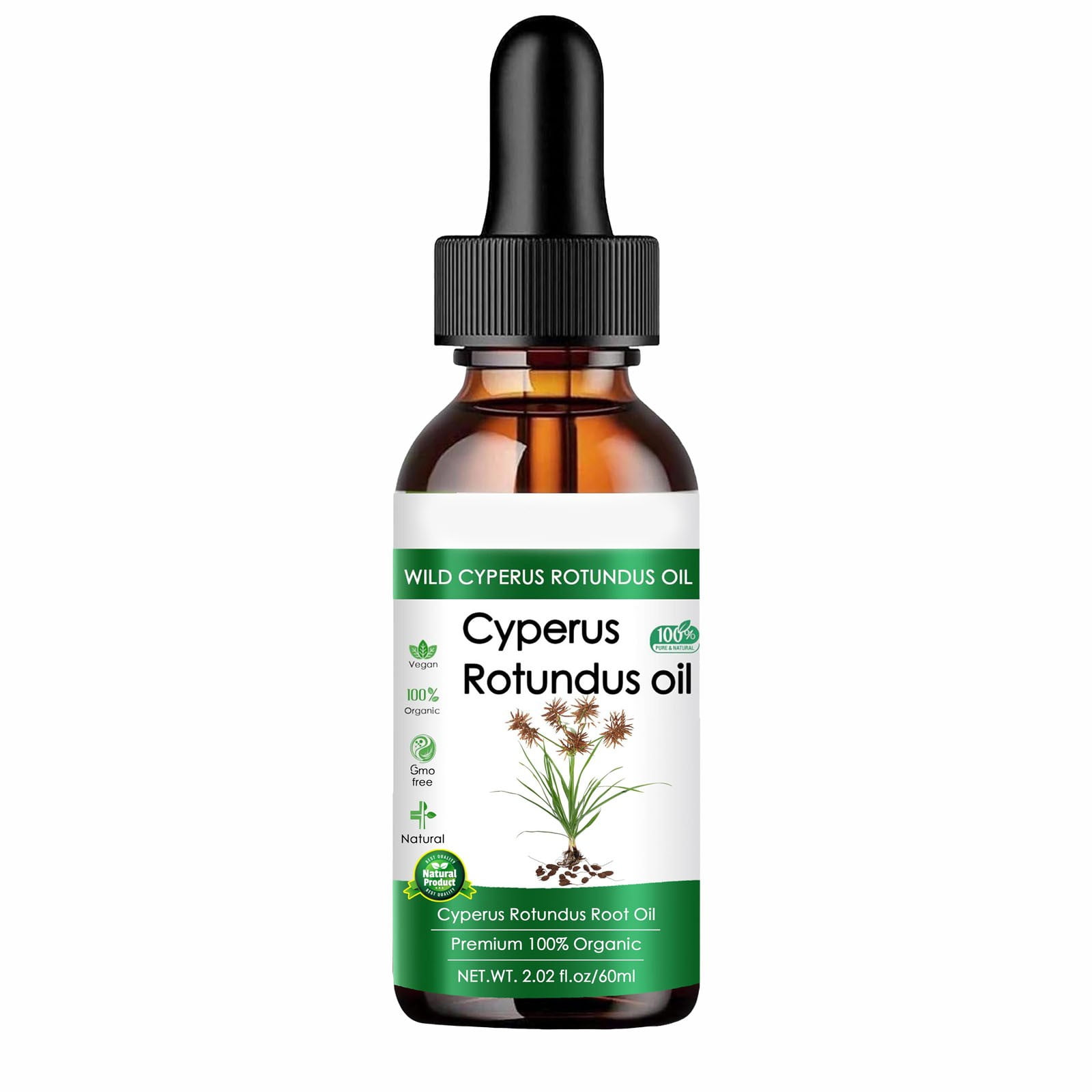 Cyperus Rotundus Oil - 100% Pure Nut Grass Oil for Effective Body Hair ...