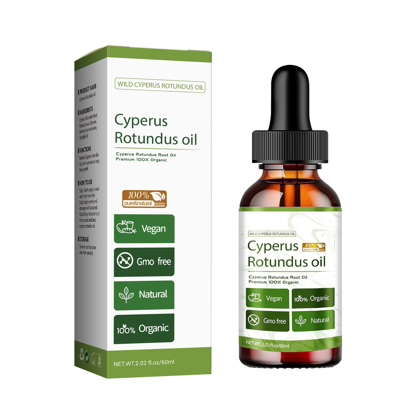 Cyperus Rotundus Oil for Hair Removal,100% Natural Cyprus Oil, Reduces ...