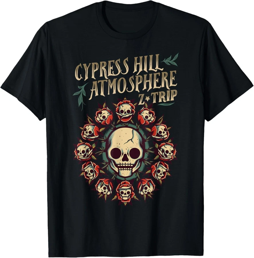 Cypress Hill Atmosphere Hip Hop Group Music Graphic Retro Vintage Tee ...