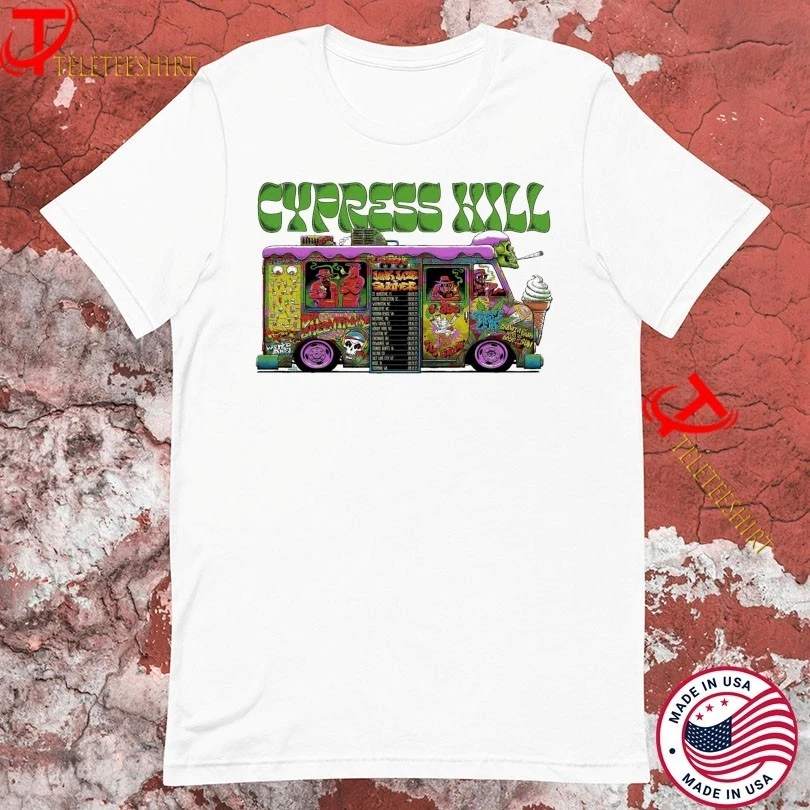 Cypress Hill Dank Daze Of Summer Tour 2025 T-shirts - Walmart.com