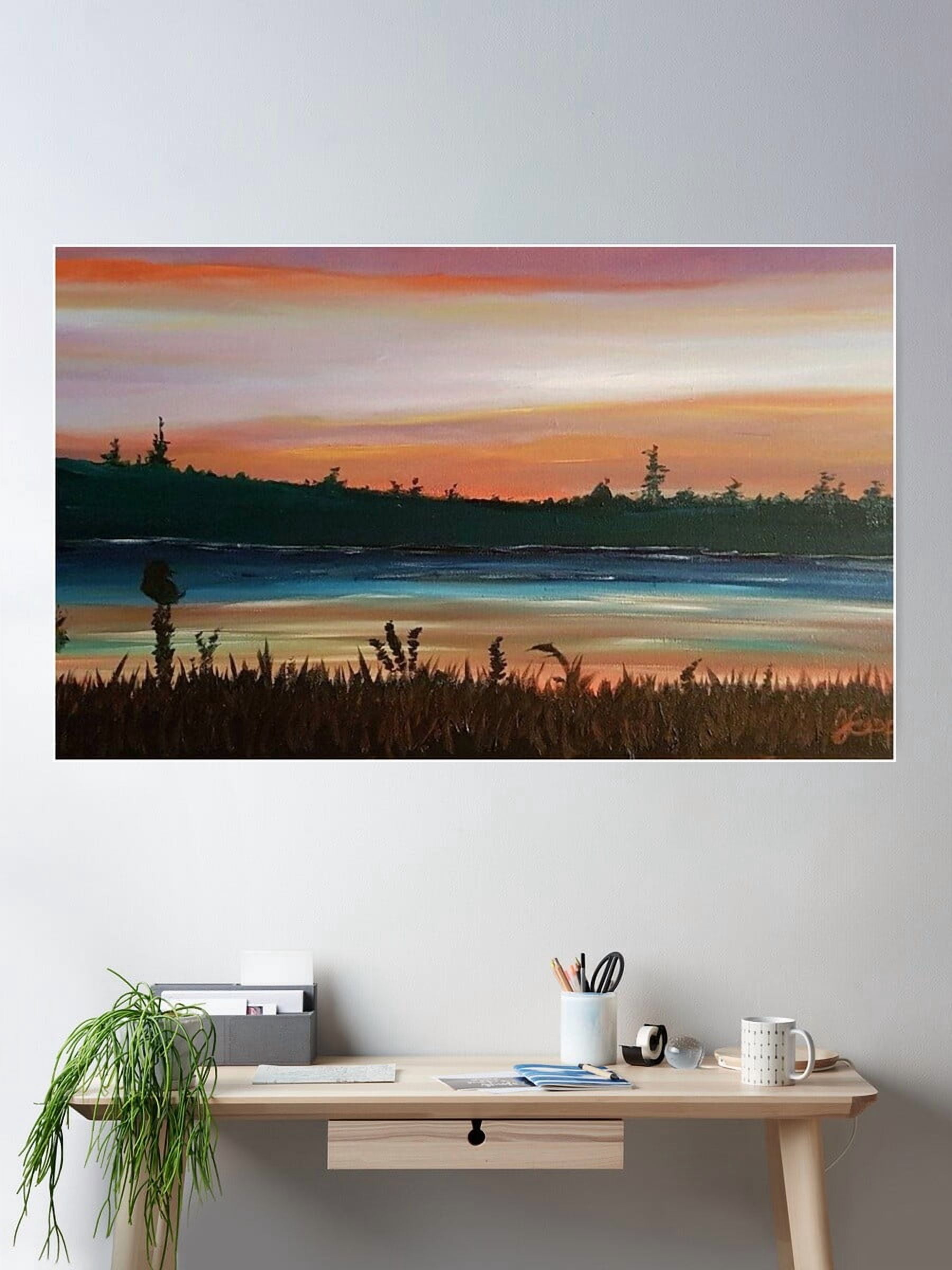 Cypress Hills Sunset Jodi Epp Acrylic #Findyourthing Poster Wall Art ...