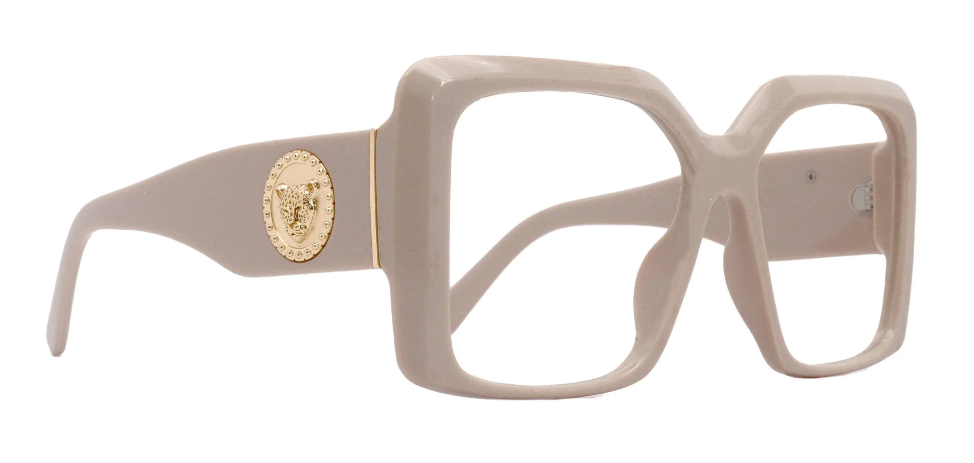 Cypress, Tan Large Oversized Reading Glasses, Women Readers, High End ...