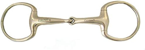 Cyprium Flat Ring Eggbutt Snaffle Bit - Walmart.com